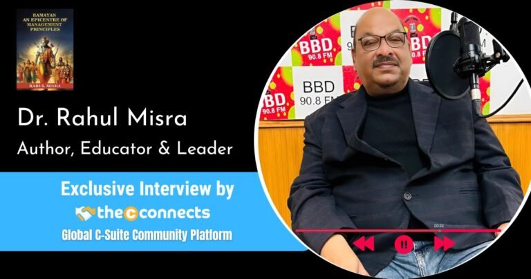 Dr. Rahul Misra - Author, Educator & Leader Exclusive Interview ...