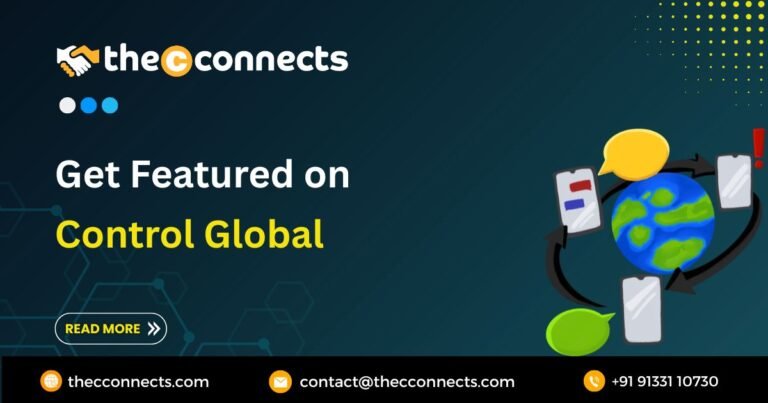 Get Featured on Control Global - TheCconnects