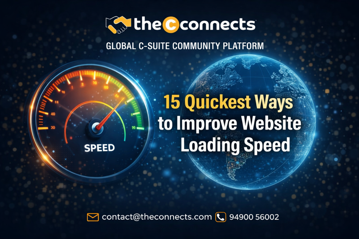 15 Quickest Ways to Improve Website Loading Speed - TheCconnects