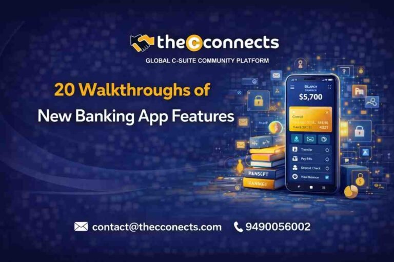 20 Walkthroughs of New Banking App Features - TheCconnects